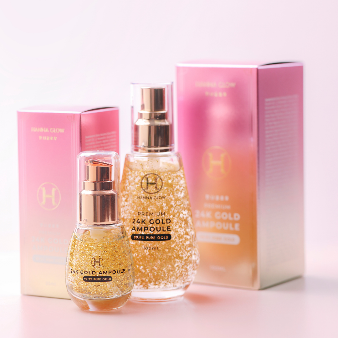 PREMIUM 24K GOLD AMPOULE 100 ml – Hanna Glow